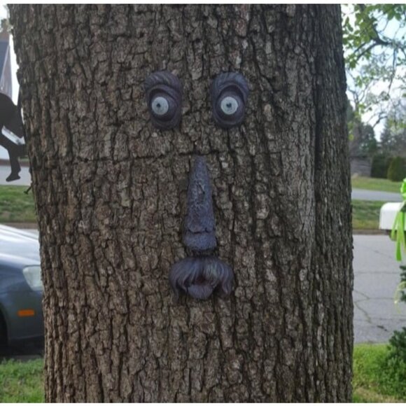 Accents | Decor Outdoor 12 Inch Tree Face Statues Old Man Tree Hugger ...
